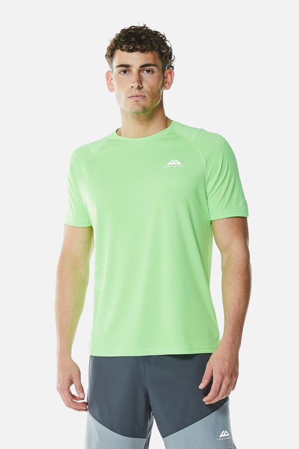 Trailberg Surge Tee - Neon Lime – Exceed