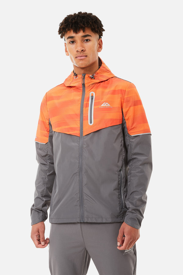 Trailberg AW24 Dimension Tracksuit Orange/Grey – Exceed