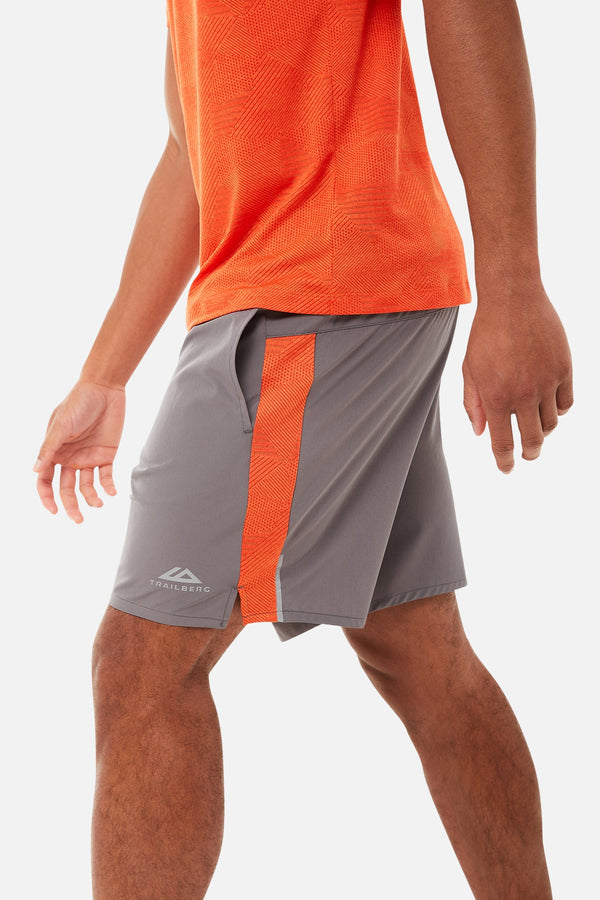 Trailberg AW24 Dimension Short - Orange/Grey – Exceed